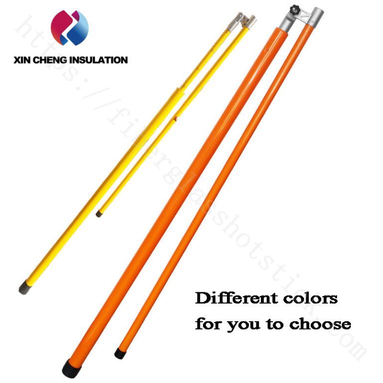 Telescoping Fiberglass Measuring Height Stick for Truck Cargo - hotstick
