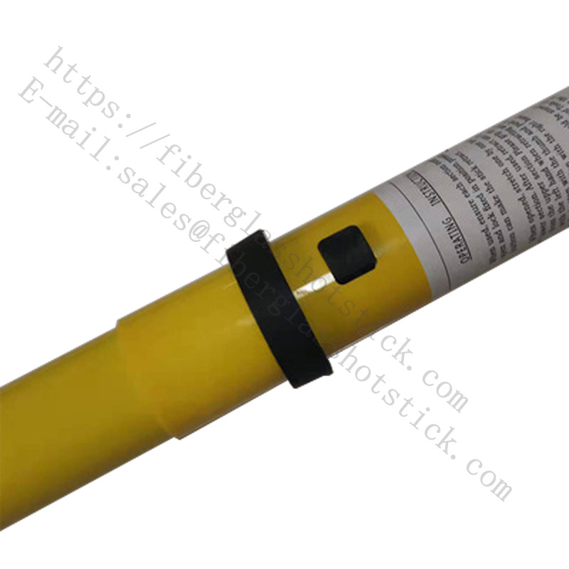 High Voltage Adjustable FRP Triangle Telescopic Grounding Wire Earth ...
