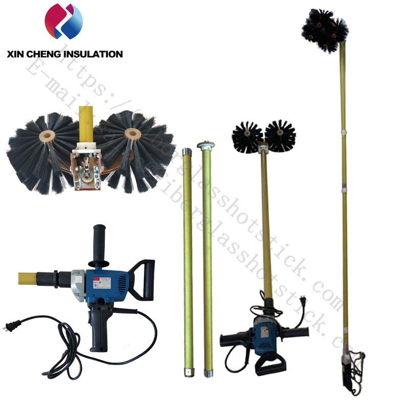 Electric cleaning brush for live working insulator/Switch bushing/Zinc ...