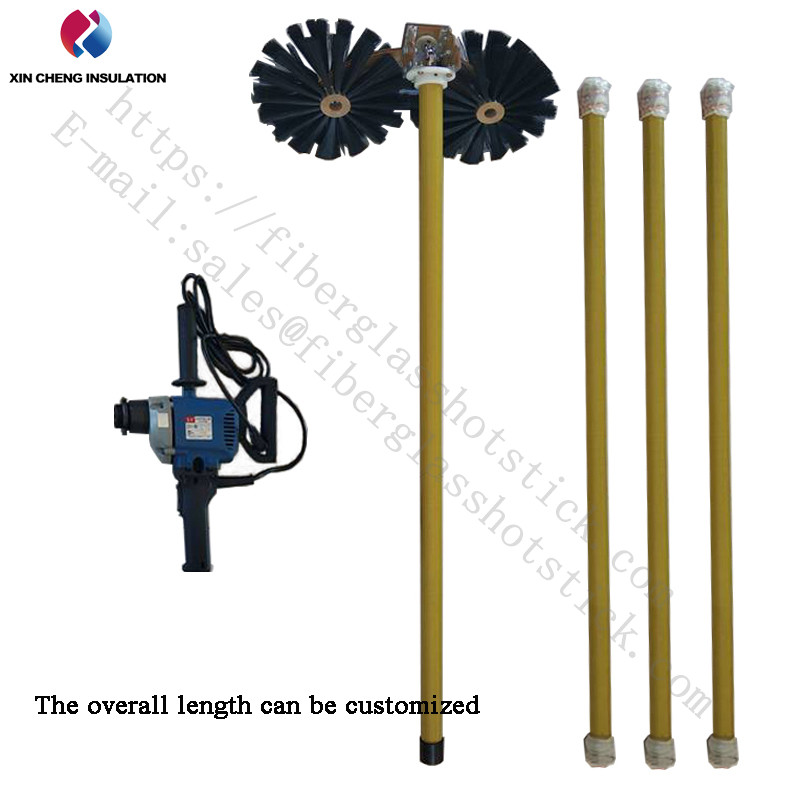 Electric cleaning brush for live working insulator/Switch bushing/Zinc ...