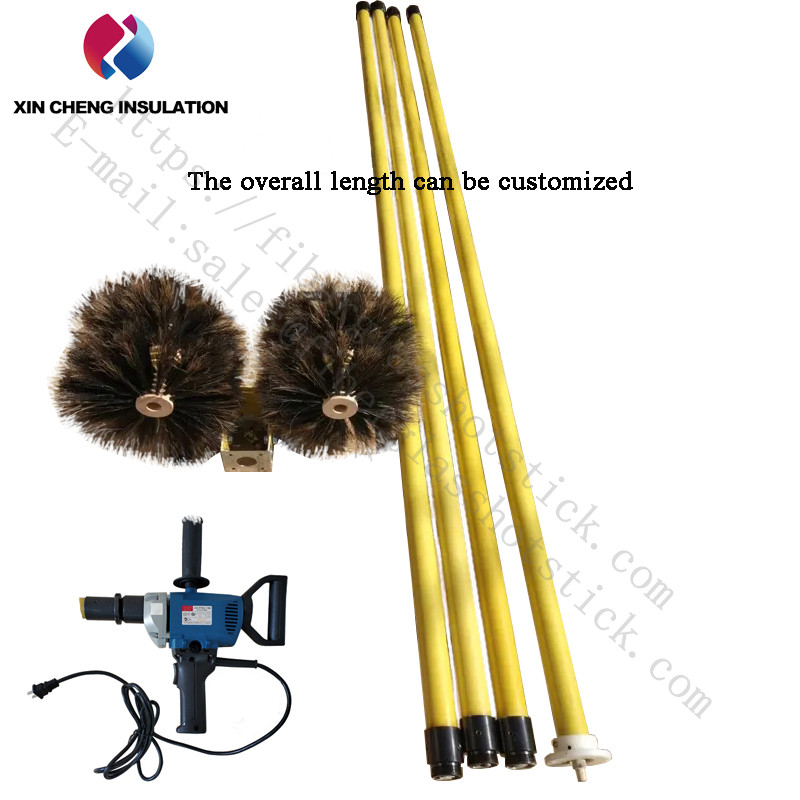 Electric cleaning brush for live working insulator/Switch bushing/Zinc ...
