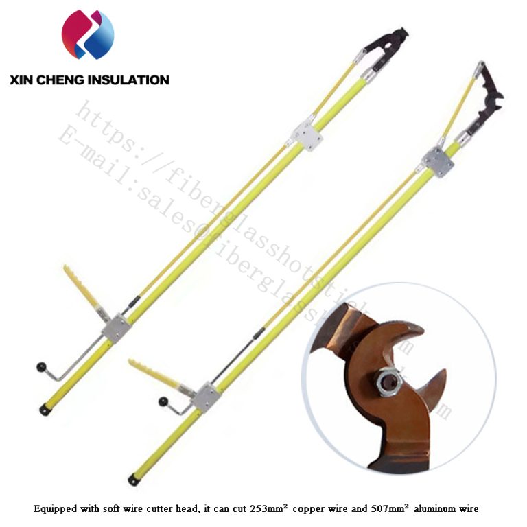 Insulating rod type straight pull electrician wire breaking pliers for ...