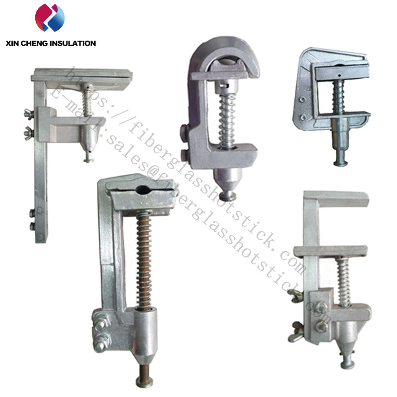 Semi-automatic gun type insulating grounding rod /operating rod - hotstick