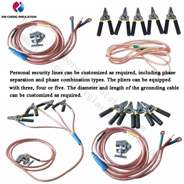 Portable Personal Security Grounding wire Earthing Equipment - hotstick