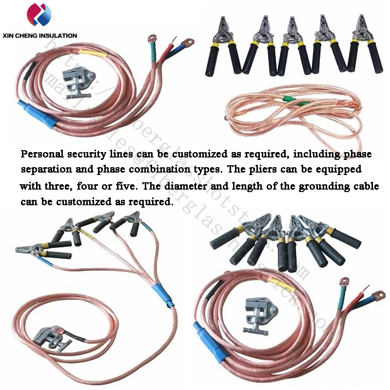 Portable Personal Security Grounding wire Earthing Equipment - hotstick